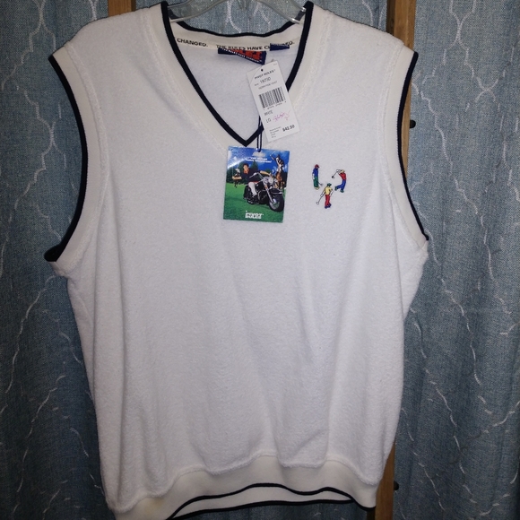 Pivot Rules | Sweaters | Mens Pivot Rules Terrytek Golf Vest | Poshmark